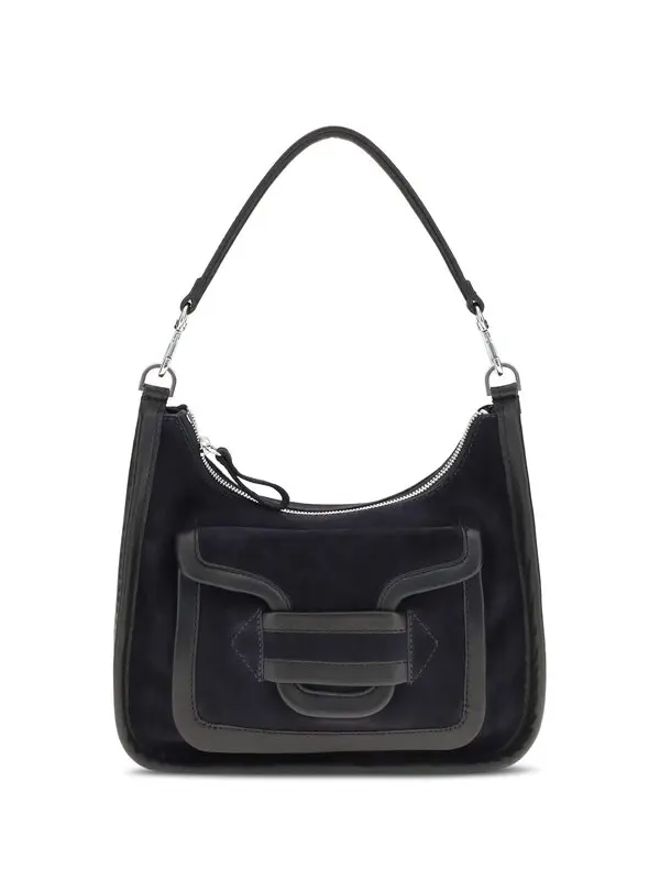 Pierre Hardy Alpha Day Miss Leather Shoulder Bag - Black