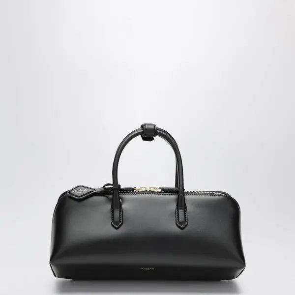 Alaïa Delta Bag In Box Calf Leather - Black