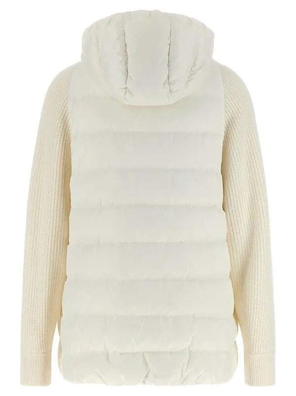 Brunello Cucinelli Shiny Zipper Pull' Down Jacket