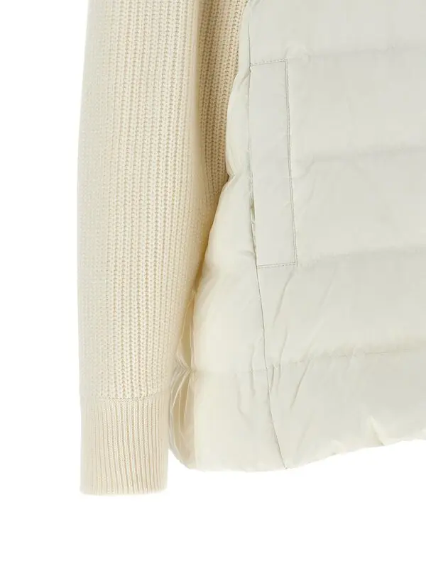 Brunello Cucinelli Shiny Zipper Pull' Down Jacket