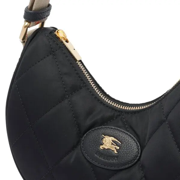 Burberry Horseshoe Crossbody Bag - Black