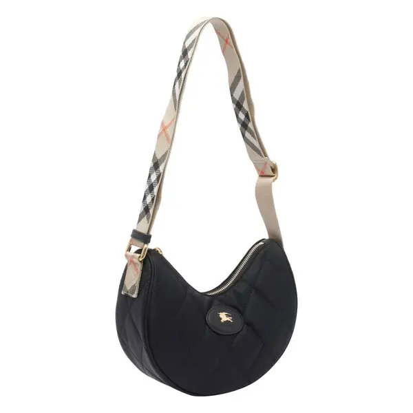 Burberry Horseshoe Crossbody Bag - Black