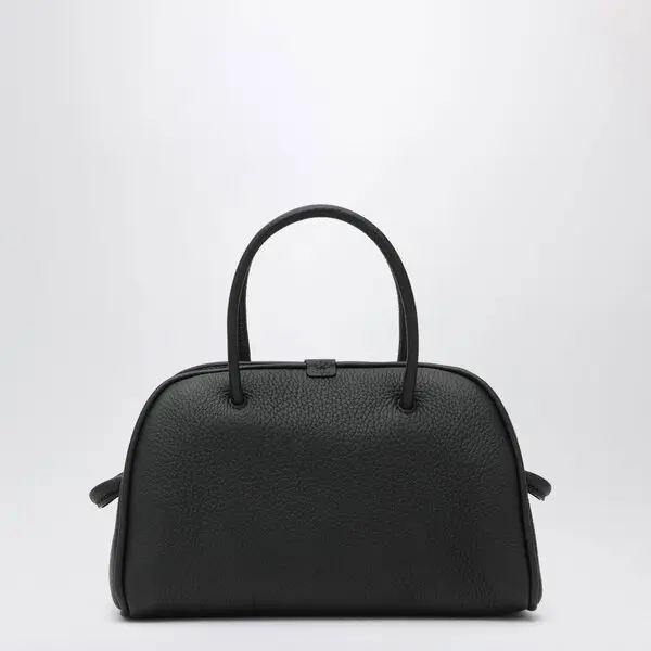 Jacquemus Grained Leather Small Turismo Bag - Black