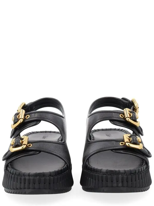 Chloé Sandal Nama With Wedge