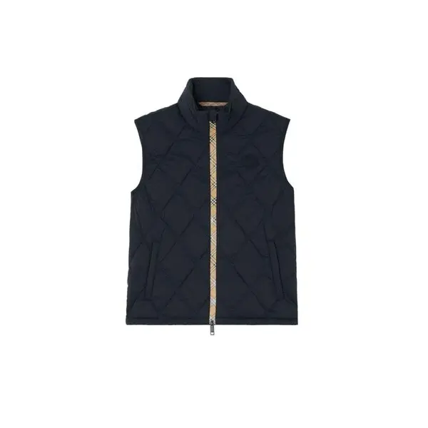 Burberry Acresford Quilted Down Vest - Multicolor
