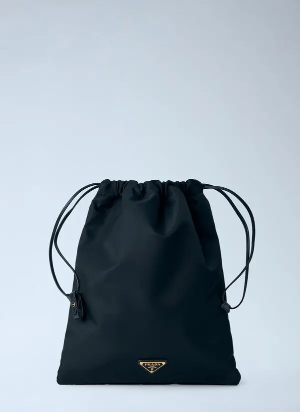 Prada Wish Re-nylon Pouch - Black
