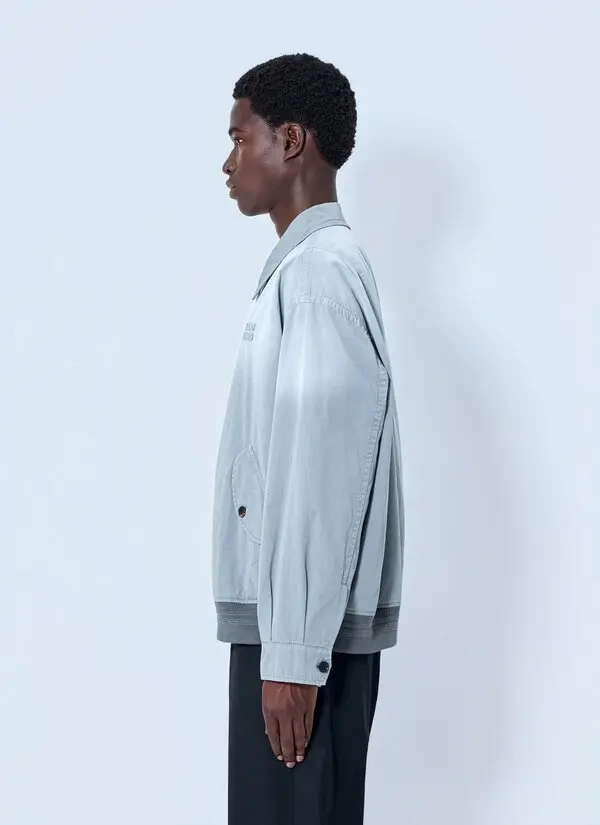 Miu Miu Old Twill Blouson Jacket