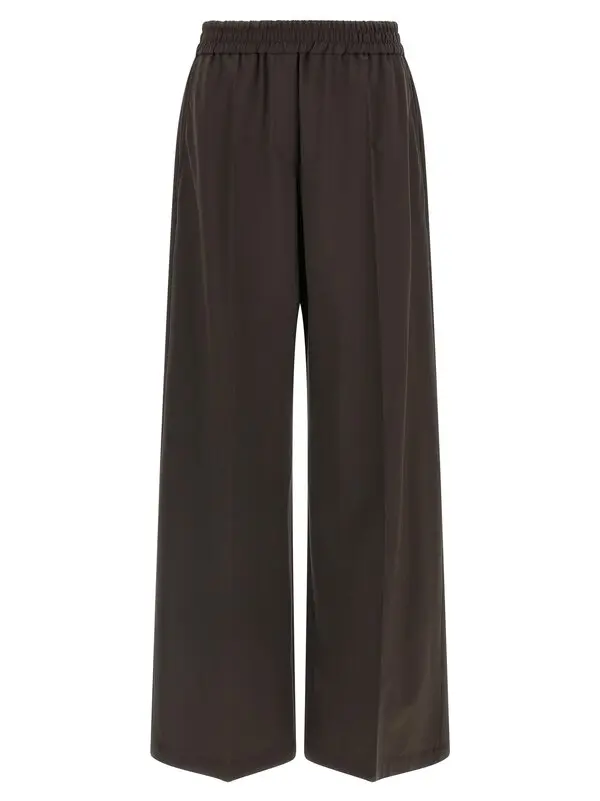 Brunello Cucinelli Cool Wool Pants - Brown