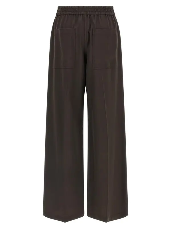 Brunello Cucinelli Cool Wool Pants - Brown