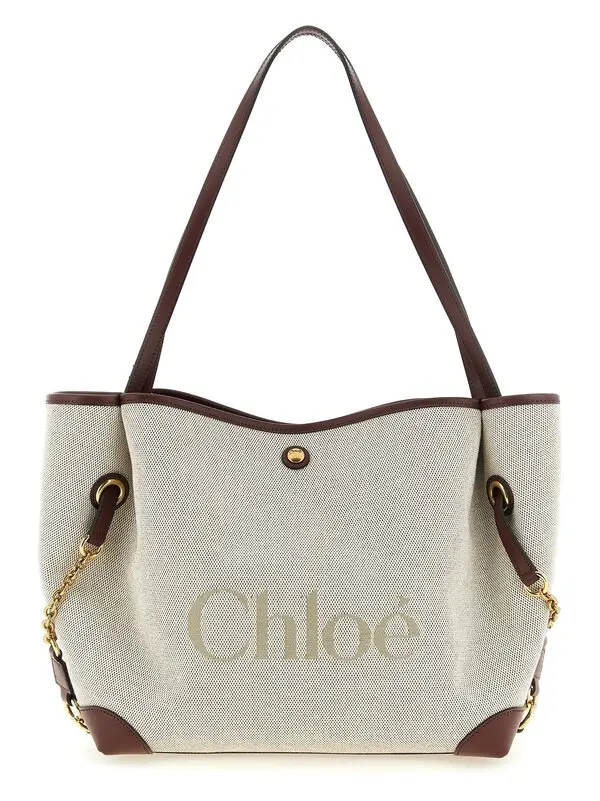 Chloé Clover' Shoulder Bag - White