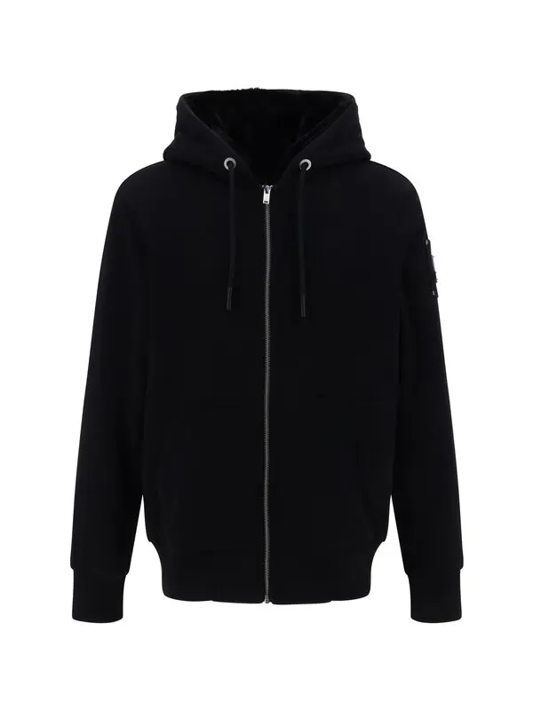 Moose Knuckles Bunny Hooded Sweatshirt - Black