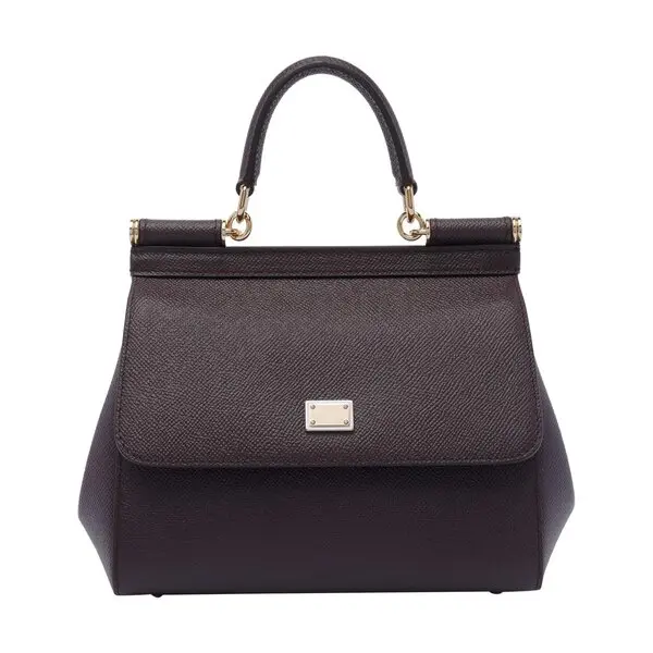 Dolce & Gabbana Sicily Small Handbag - Brown