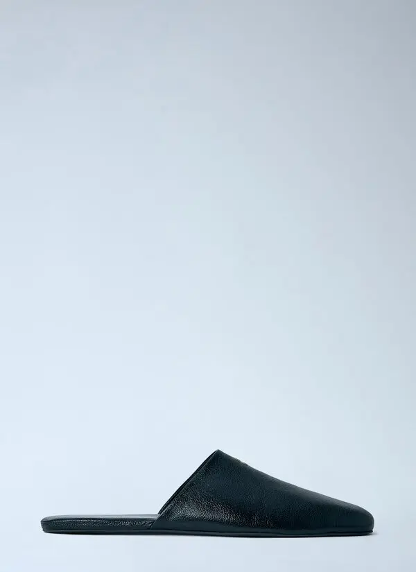 Miu Miu Leather Slippers