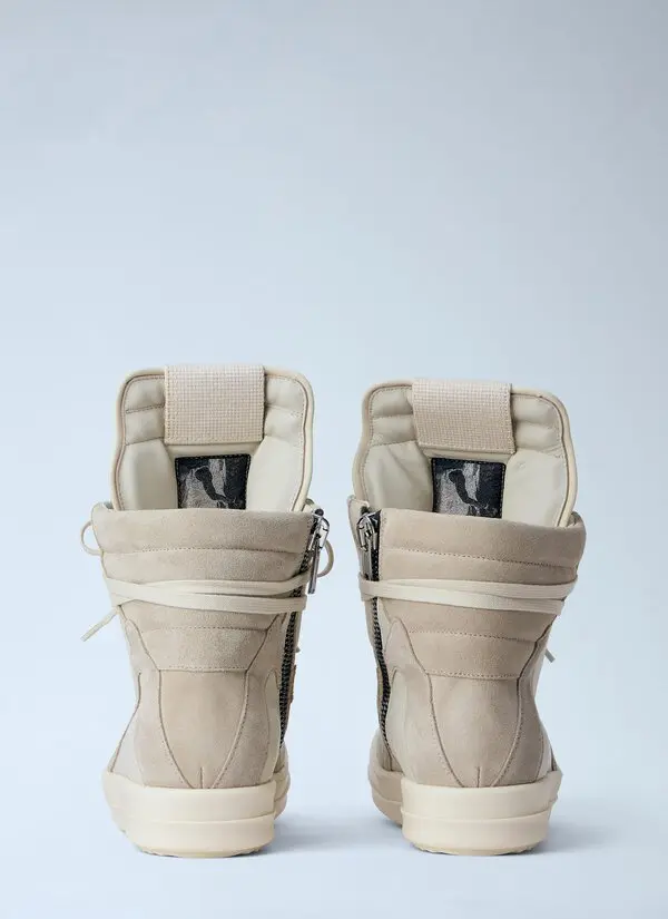 Rick Owens Geobasket Sneakers - White