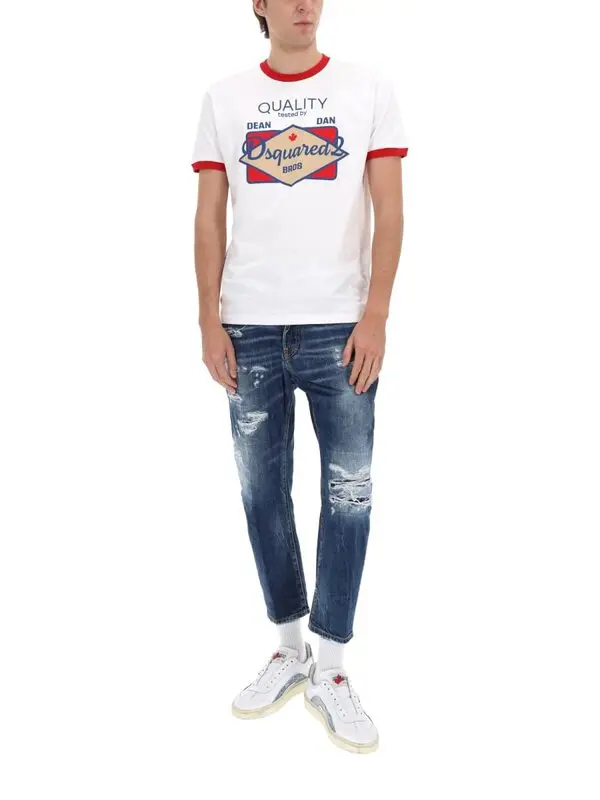 Dsquared2 Jeans With Destroyed Details