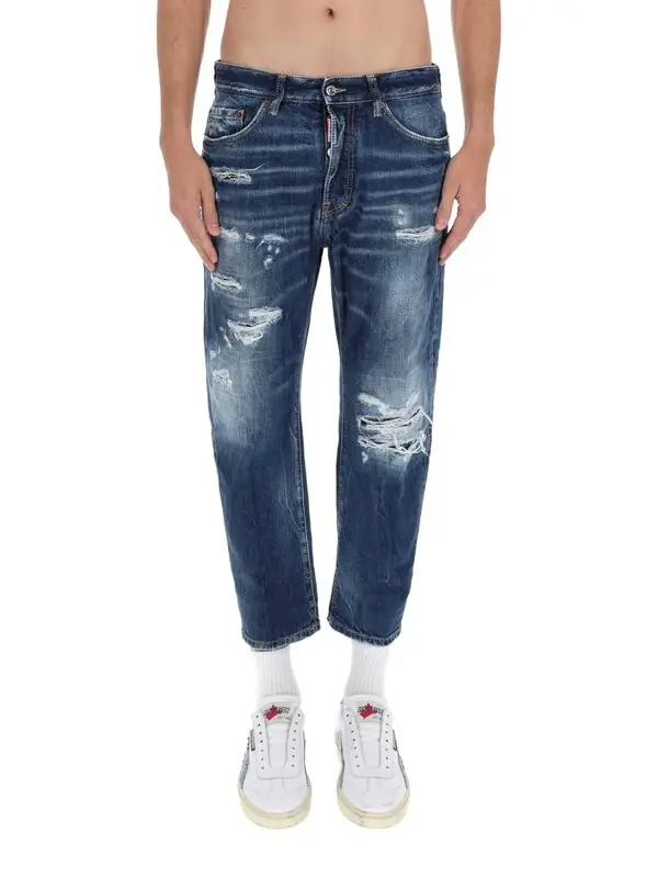 Dsquared2 Jeans With Destroyed Details