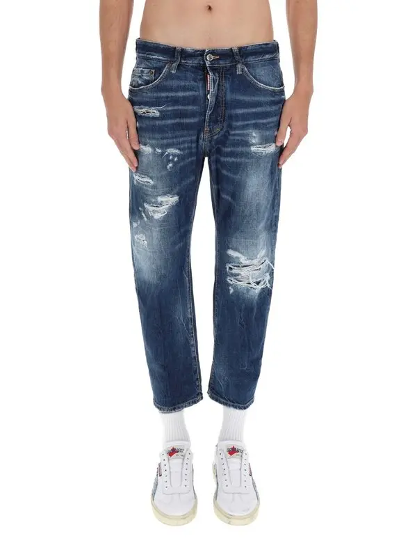 Dsquared2 Distressed Denim Jeans