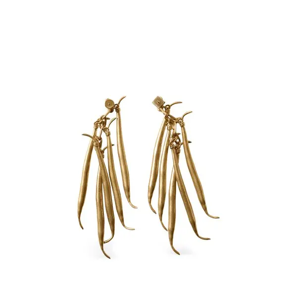 Jacquemus Drop Earrings - Gold