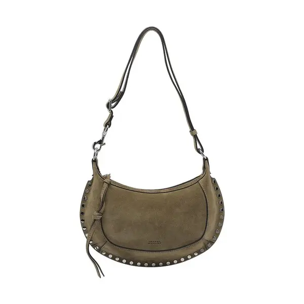 Isabel Marant Étoile Oskan Moon Shoulder Bag - Cream
