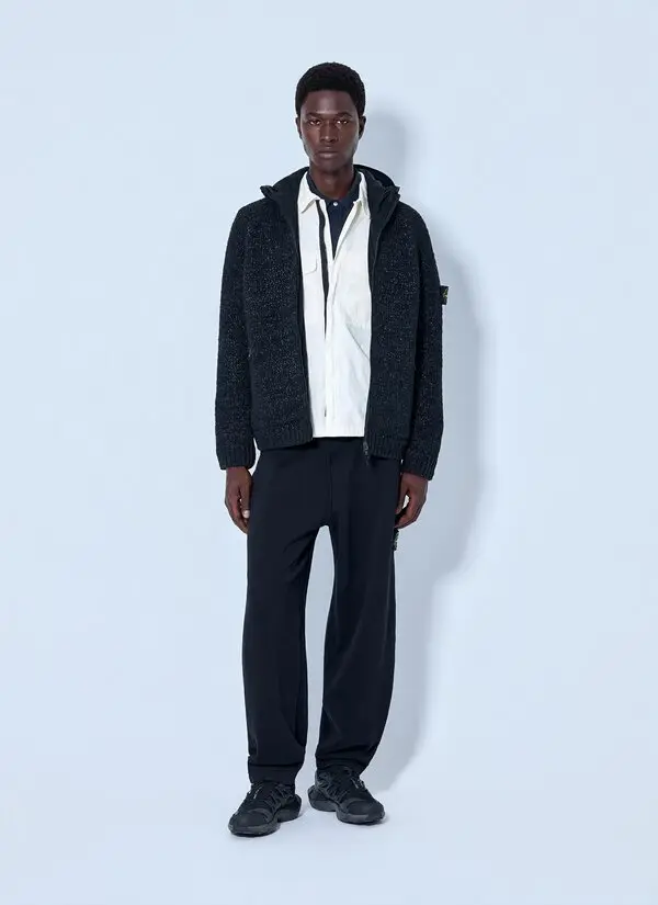 Stone Island Textured Knit Jacket