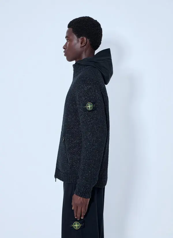 Stone Island Textured Knit Jacket