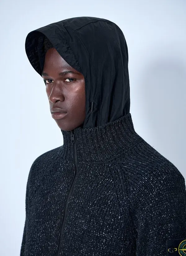 Stone Island Textured Knit Jacket