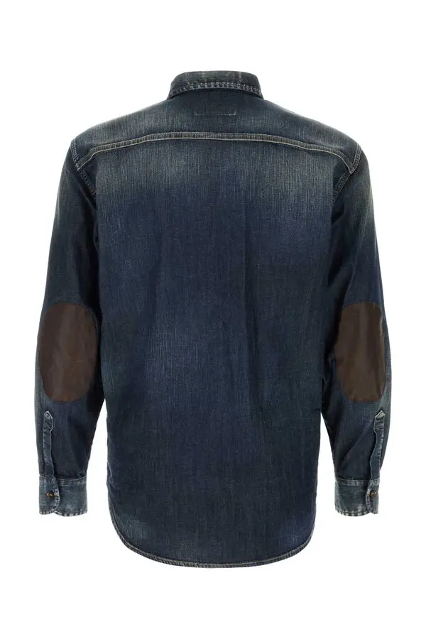 Dsquared2 Stretch Denim Shirt