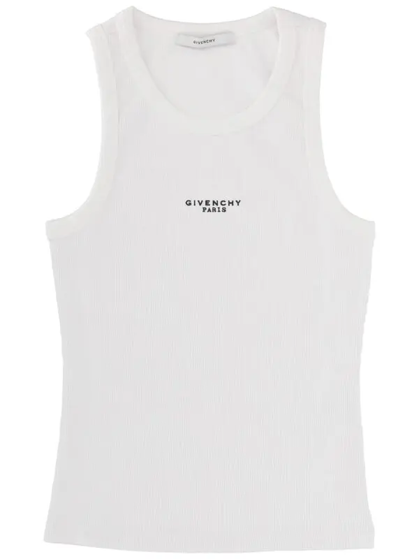 Givenchy Tank Top With Logo - White