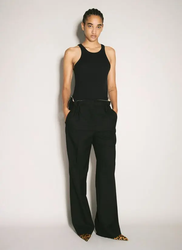 Prada Wool Gabardine Pants