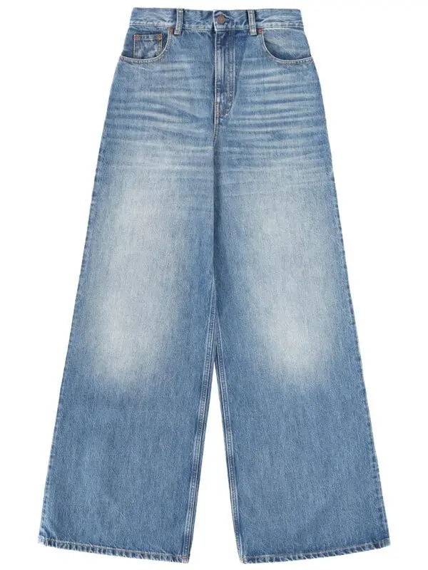 Chloé Wide Leg Jeans - Blue