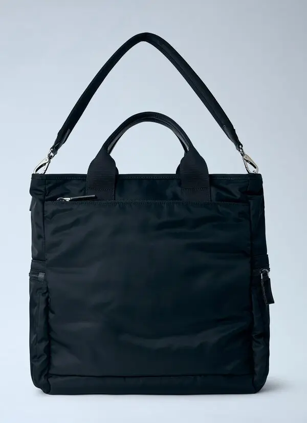 Prada Re-nylon Logo-plaque Tote Bag