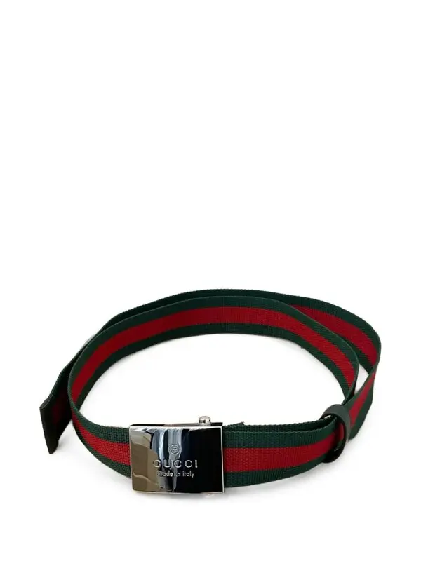 Gucci Web Detail Belt