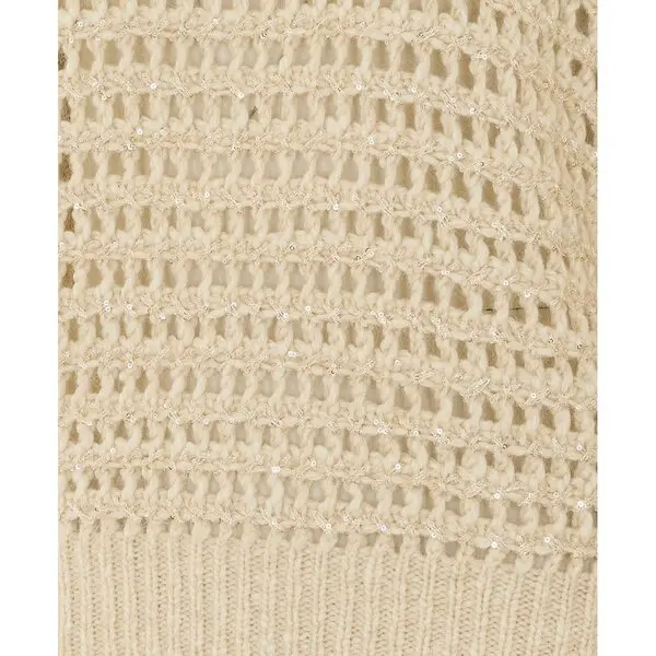 Brunello Cucinelli Knitted Net Sweater