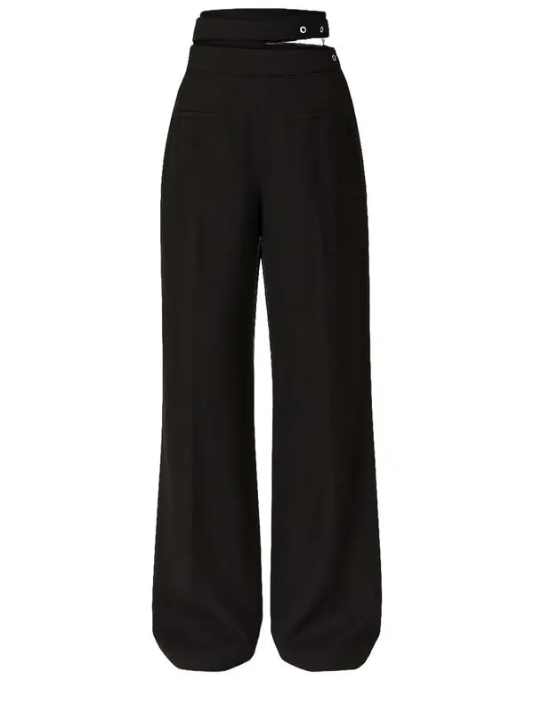 Chloé Wool Tailored Trousers