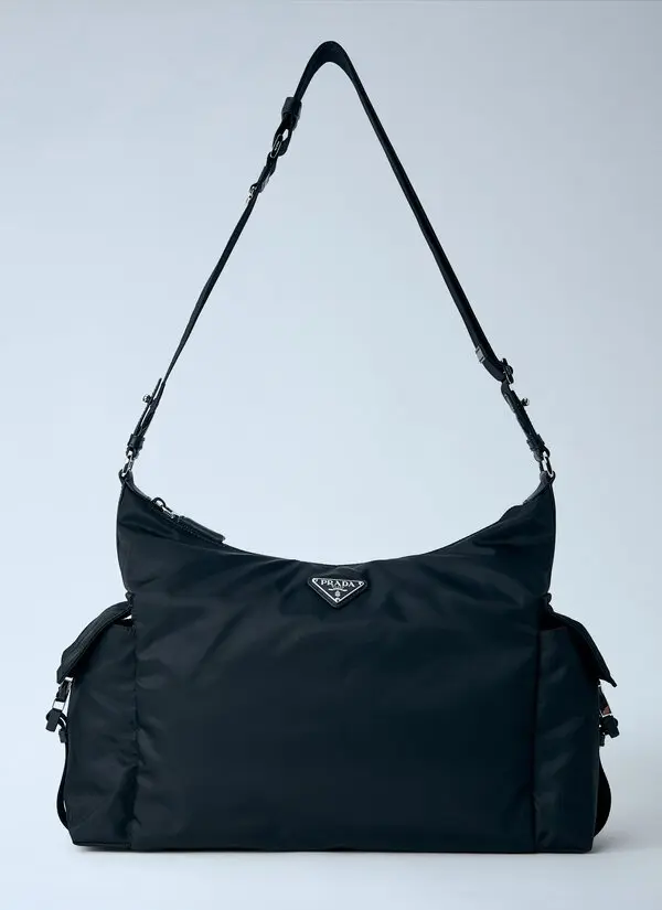 Prada Re-nylon Crossbody Bag - Black