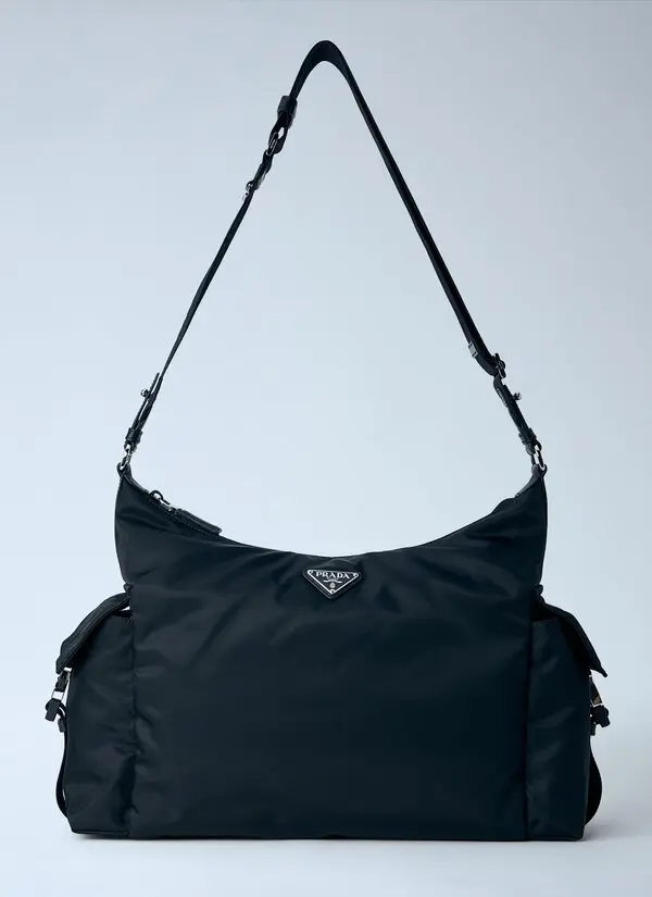 Prada Re-nylon Crossbody Bag - Black