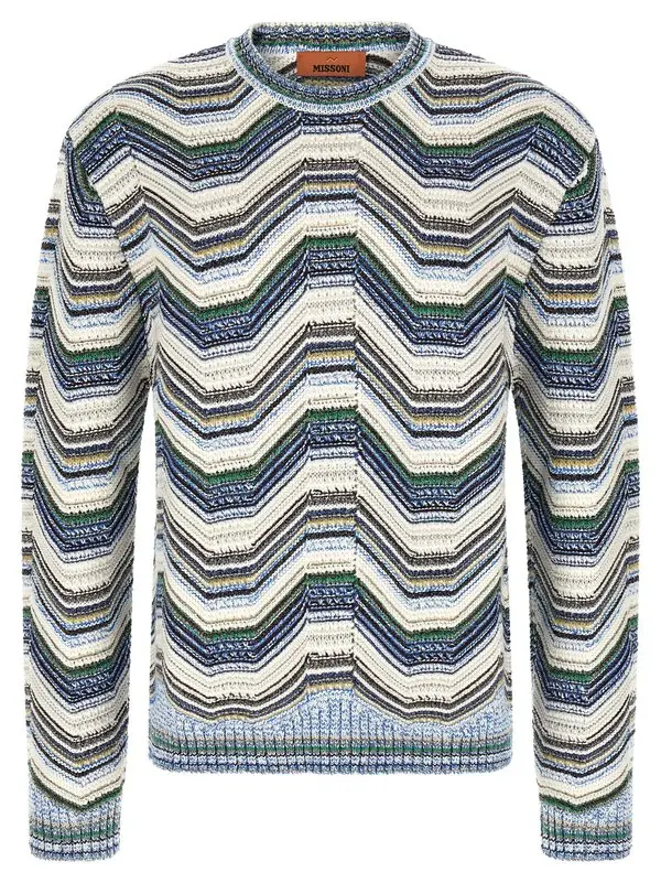 Missoni Geometric Zig Zag Sweater