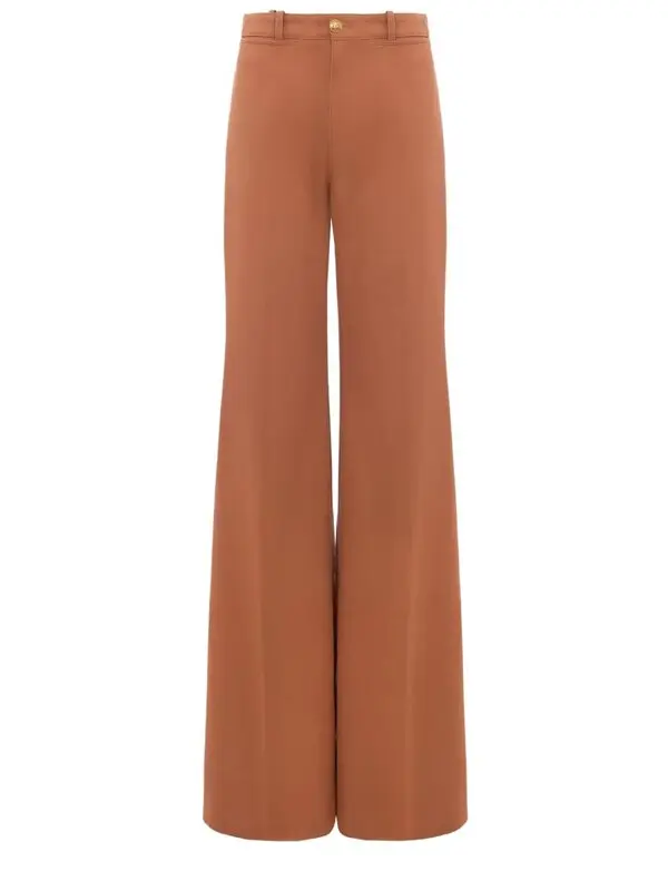 Chloé Flared Pants - Brown