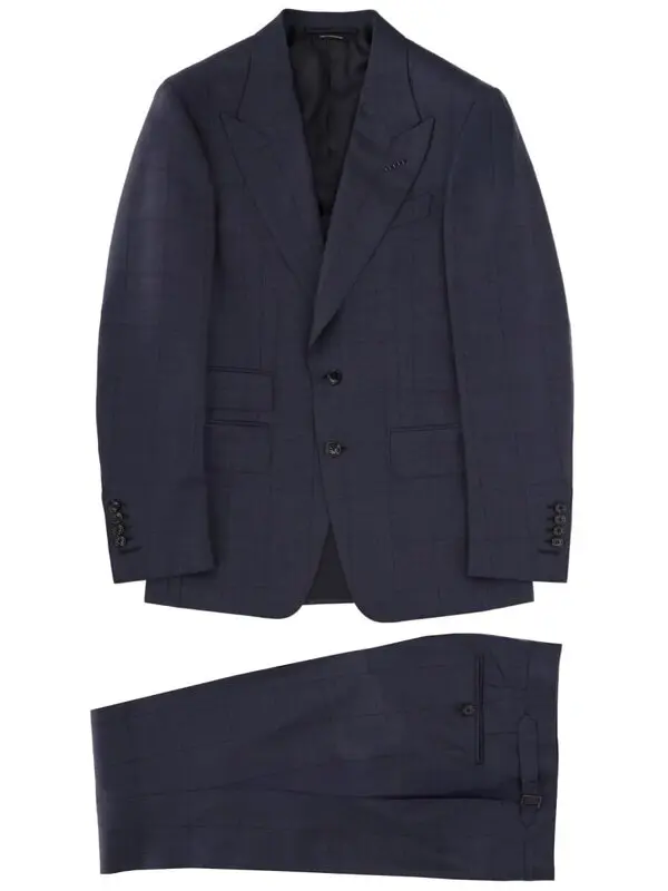 TOM FORD Grand Overcheck Shelton Suit