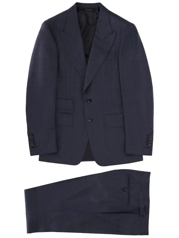 TOM FORD Grand Overcheck Shelton Suit