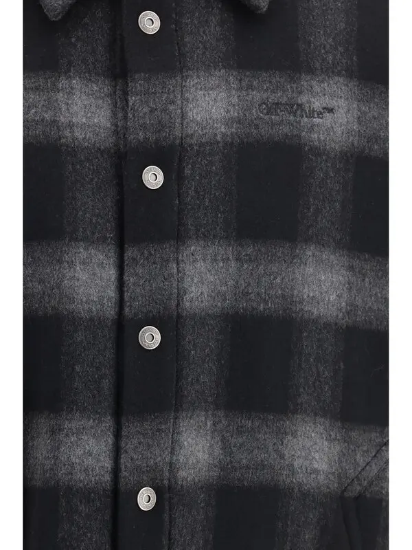 Off-White Padded Flannel Jacket