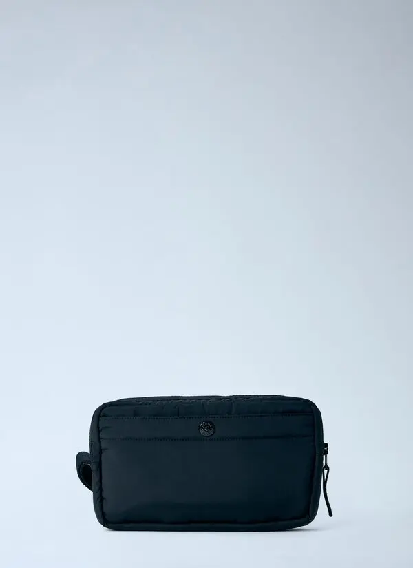 Stone Island Compact Logo Pouch - Black