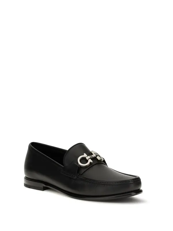 FERRAGAMO Gancini Ornament Loafers