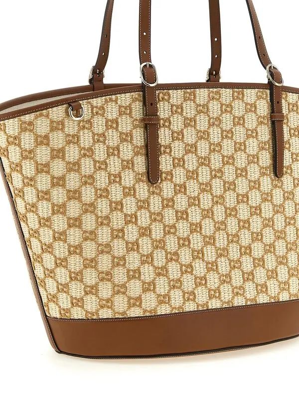 Gucci Woven Shopping Bag