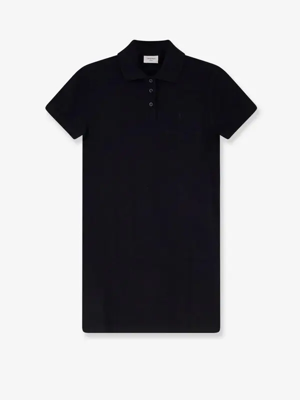 Saint Laurent Cotton Short Dress - Multicolor