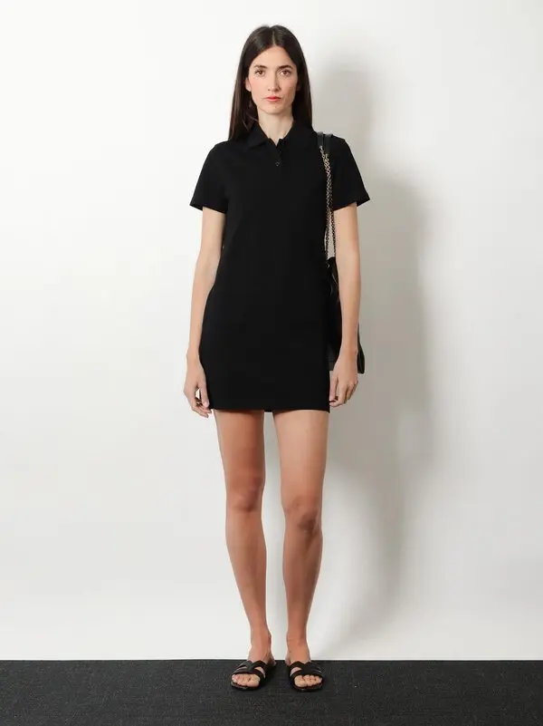 Saint Laurent Cotton Short Dress - Multicolor