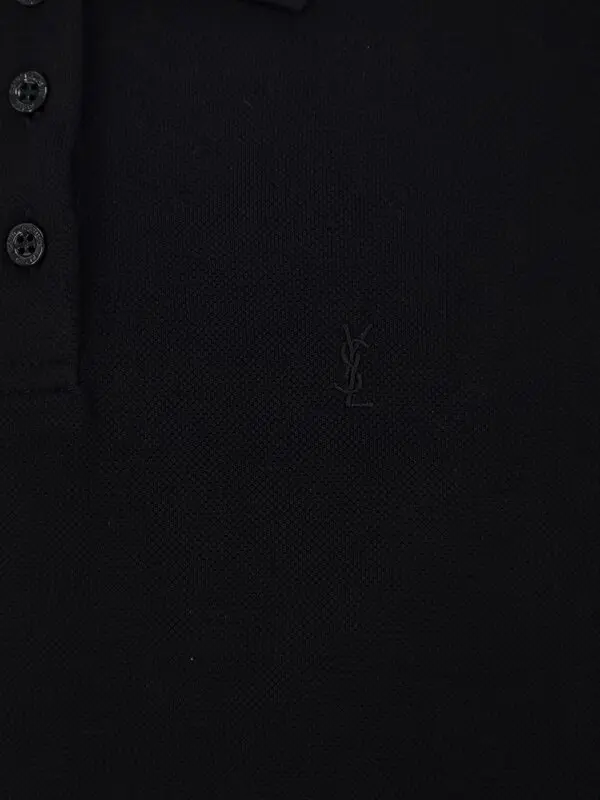 Saint Laurent Cotton Short Dress - Multicolor