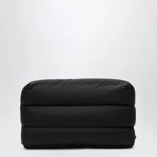 Moncler Caradoc Beauty Case In Quilted Nylon - Black