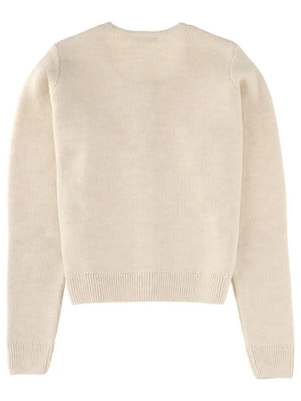 LEMAIRE Wool Blend Cardigan - White