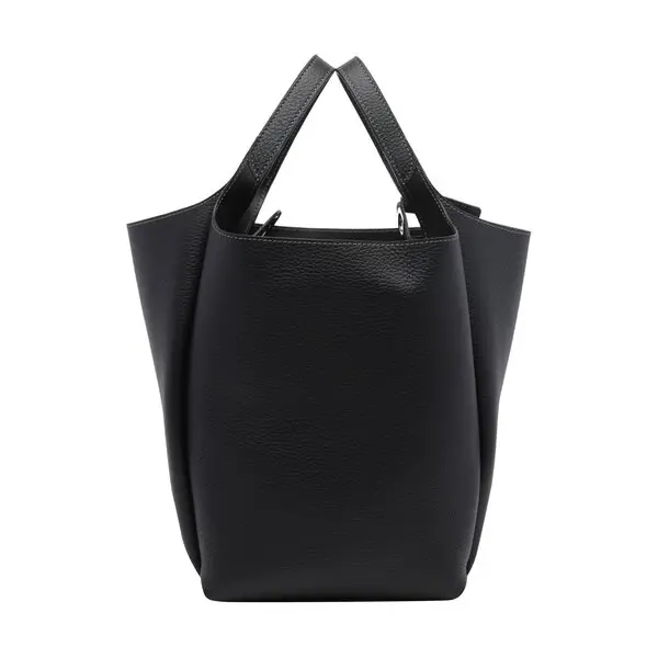 TOD'S Leather Bucket Bag - Black